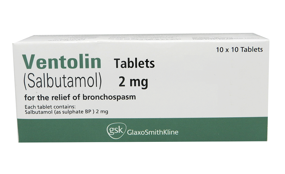 Ventolin Tabletten mit schneller Lieferung in ganz Europa.
